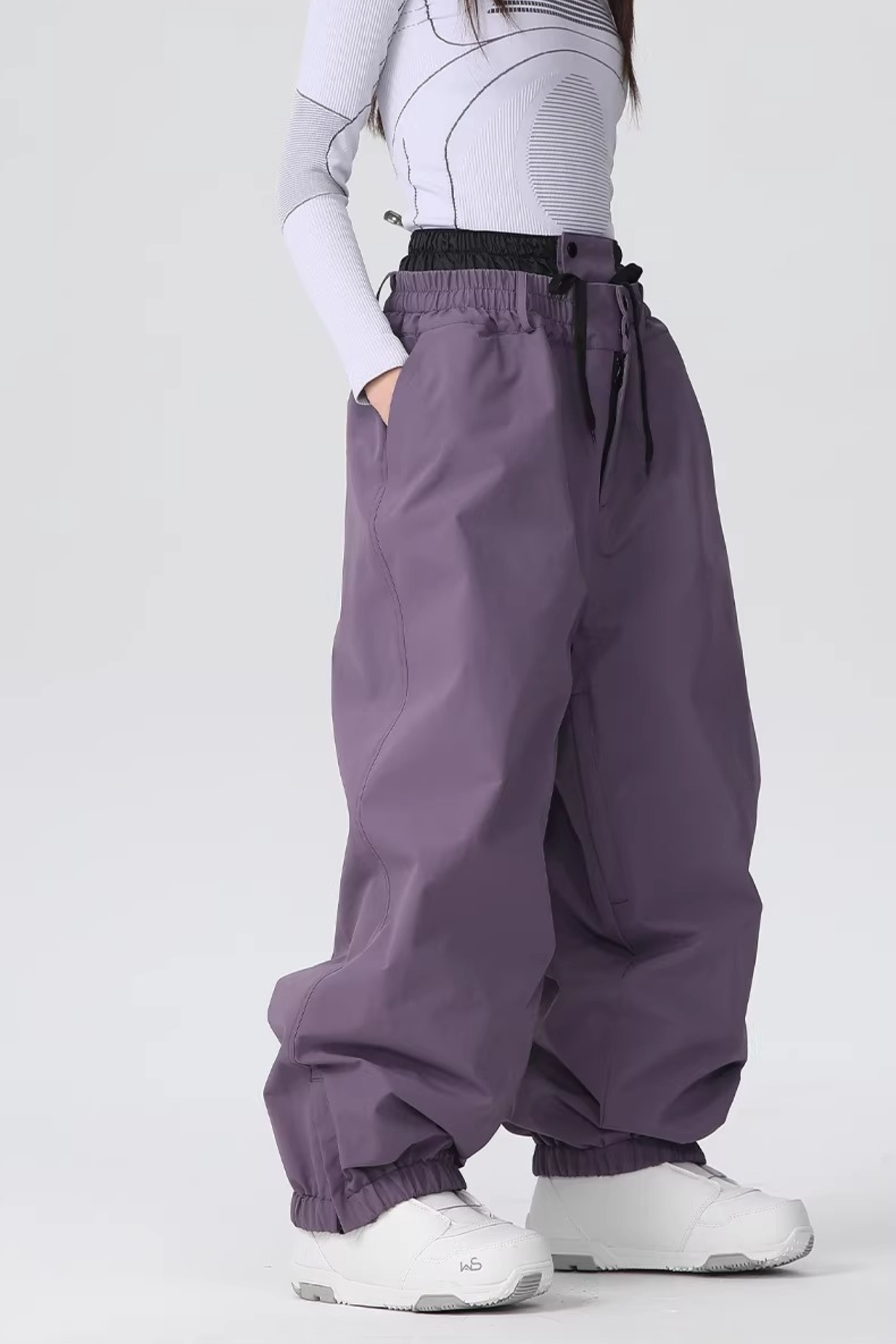 SEARIPE Signature 3-Layer Baggy Snow Set - Unisex Waterproof Two-Piece ...